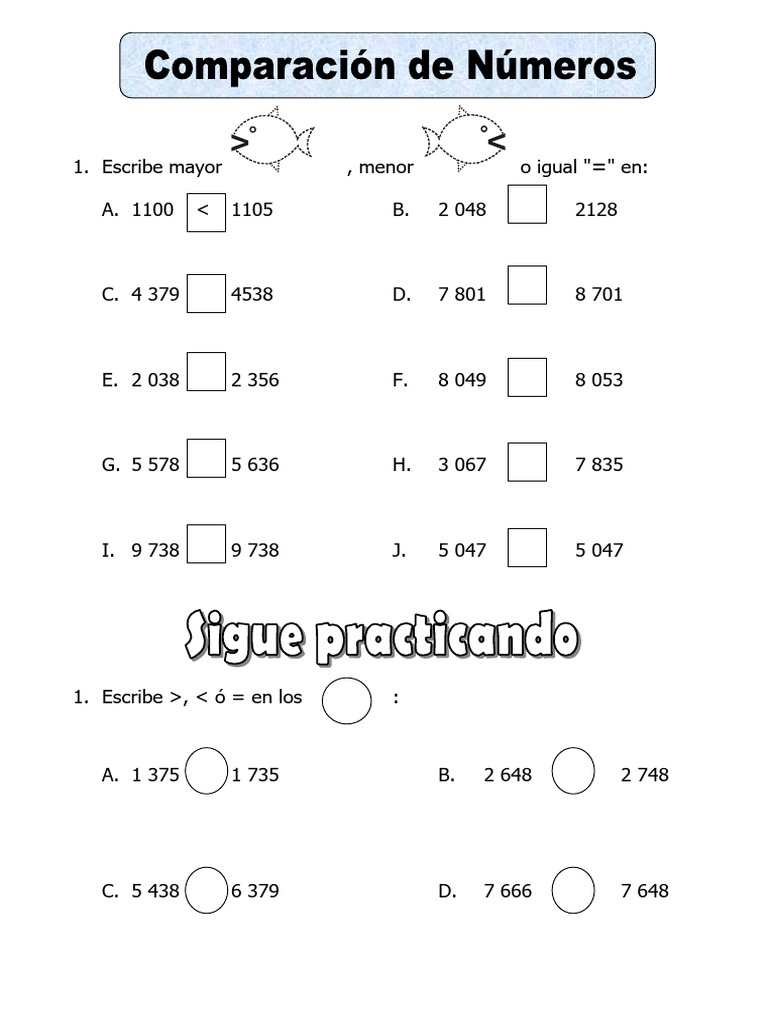 Actividades de Números Naturales en Primaria | PDF | Métodos y ...