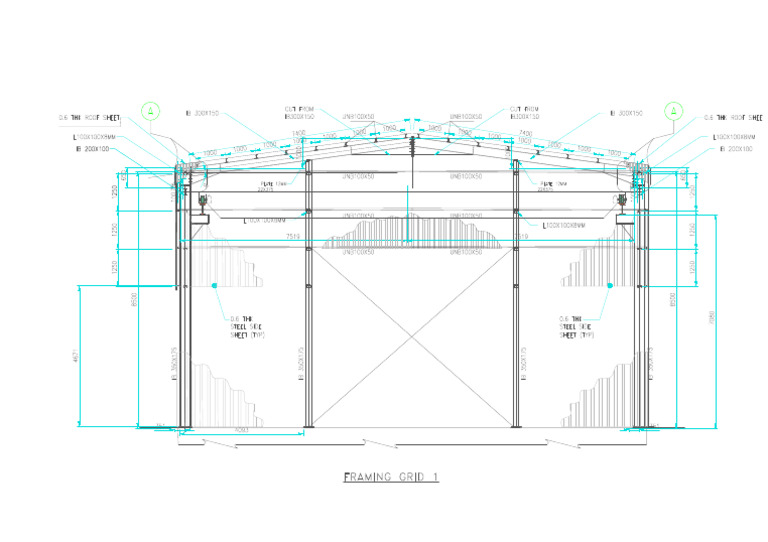 Structural Steel Details For Hanger | PDF