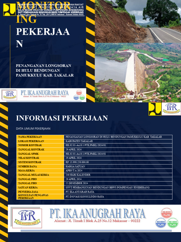 Bahan Paparan Monitoring Paket 5 | PDF | Teknologi & Rekayasa