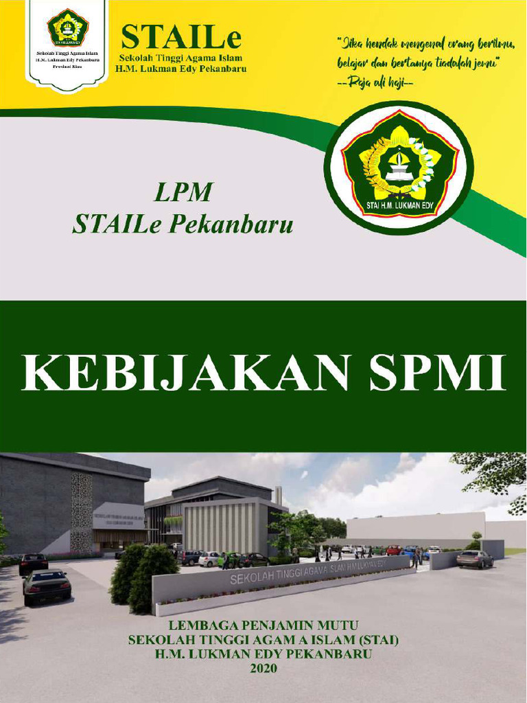 Kebijakan Mutu Spmi Final | PDF