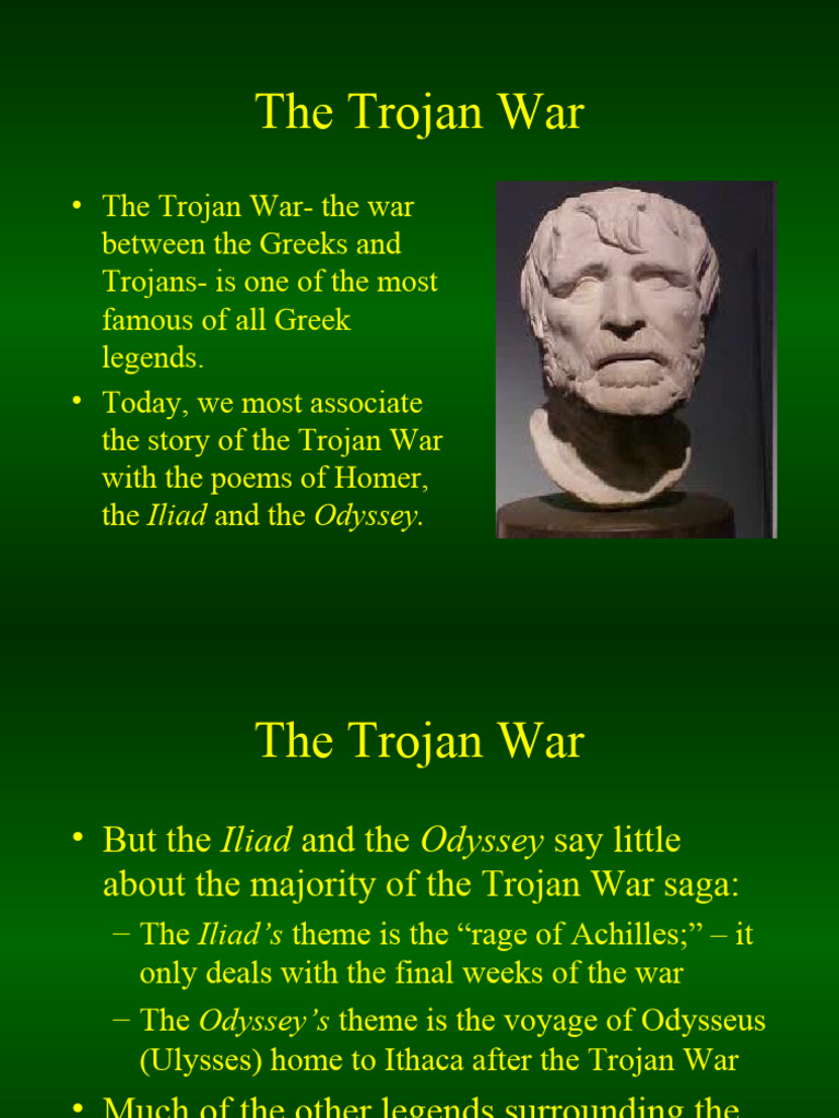 Trojan War PPT Revised 2010-0 | PDF | Trojan War | Iliad