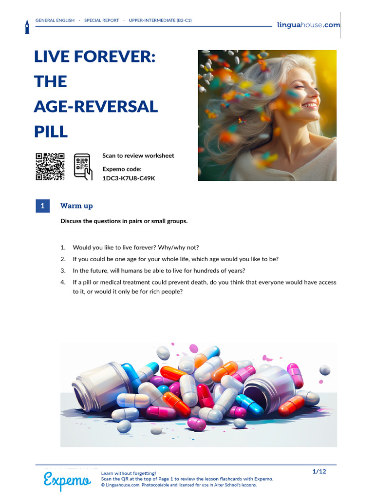 Age-Reversal Pill Insights | PDF | Immortality | Ageing