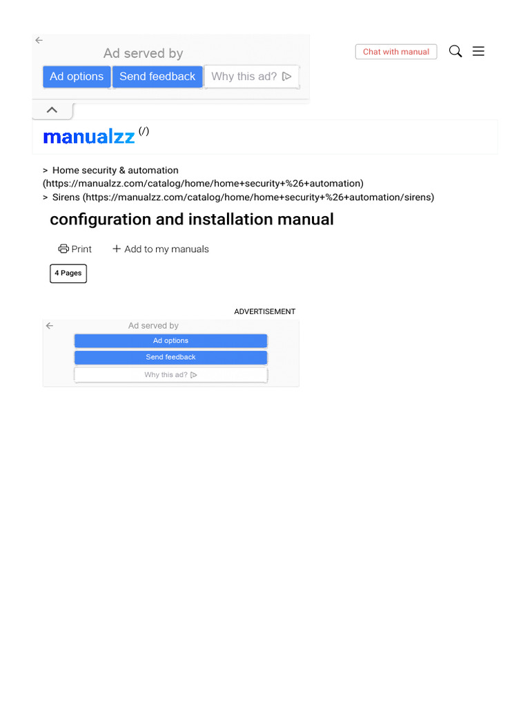 configuration and installation manual | Manualzz 2 | PDF | World Wide Web | Internet & Web
