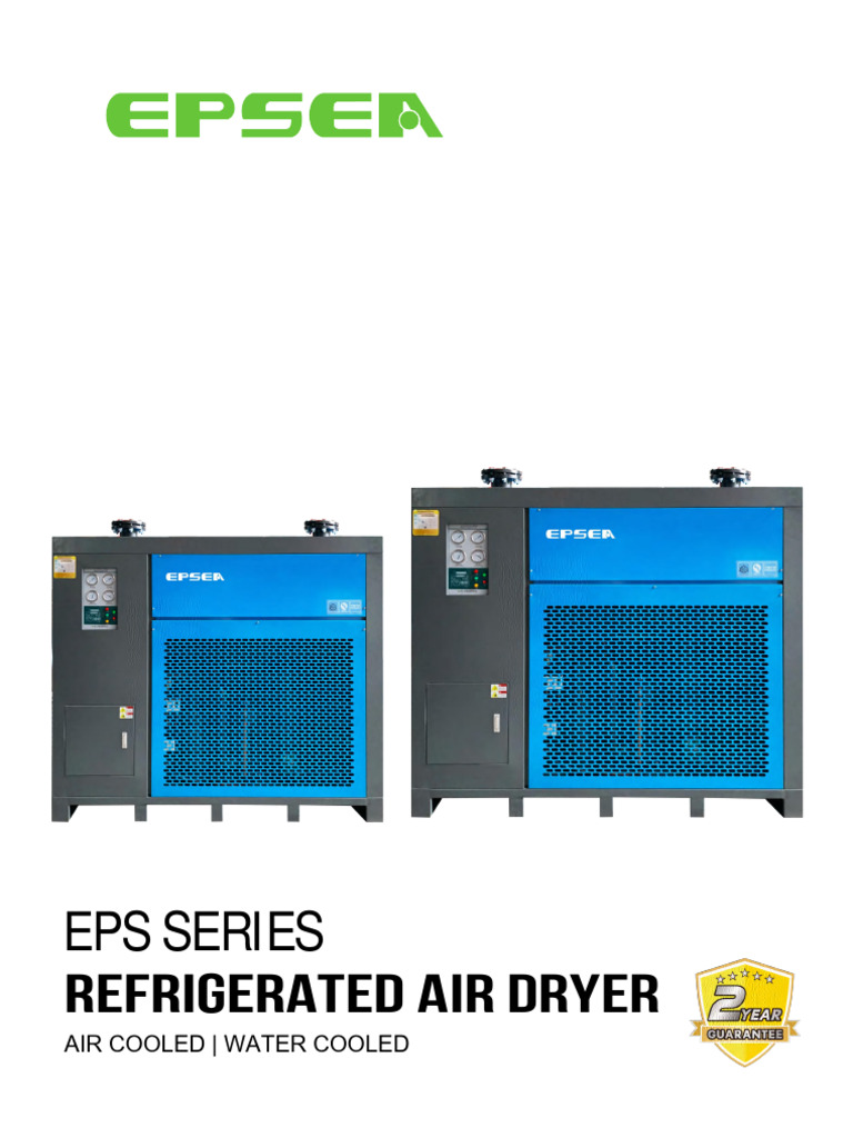 【en】Refrigerated Air Dryer - Eps Series 2023.12.15 | PDF | Chemical ...