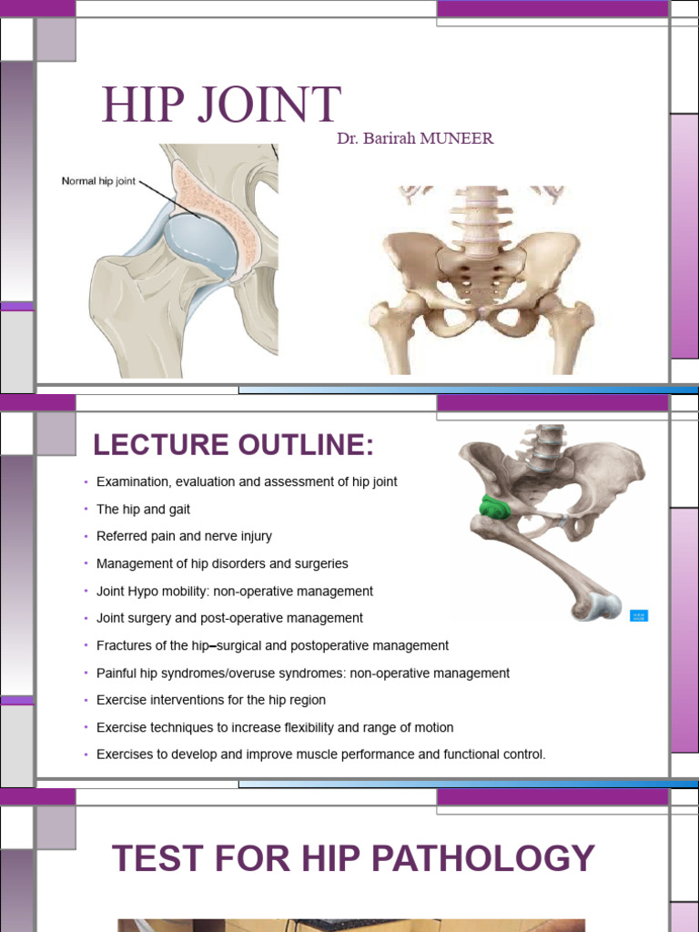 Pediatric Hip Joint Examination Tests | PDF | Anatomical Terms Of ...