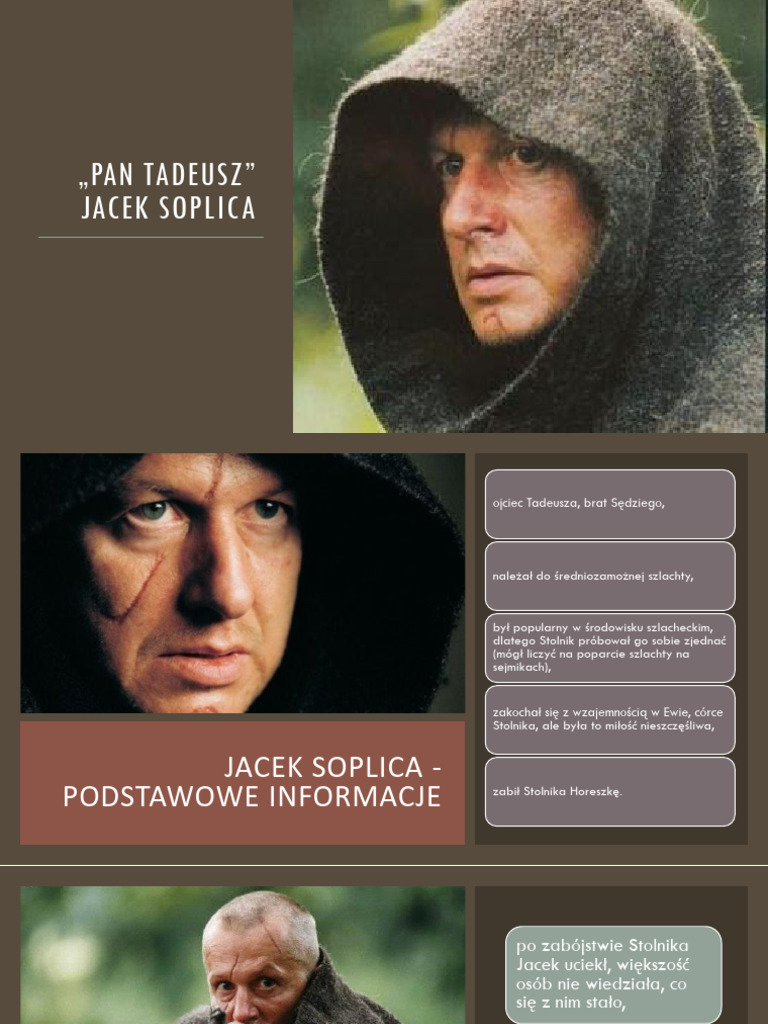 Pan Tadeusz Jacek Soplica | PDF