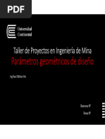 Banco, Berma, Talud Final, Talud | PDF | Minería | Material explosivo