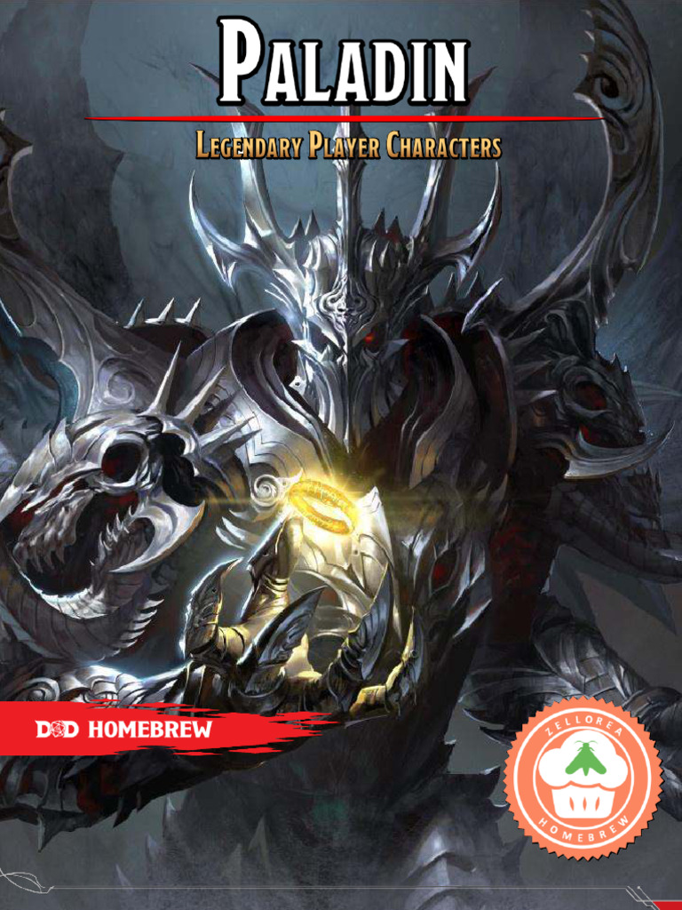 Legendary Paladin Full | PDF | Gary Gygax Games | Dungeons & Dragons