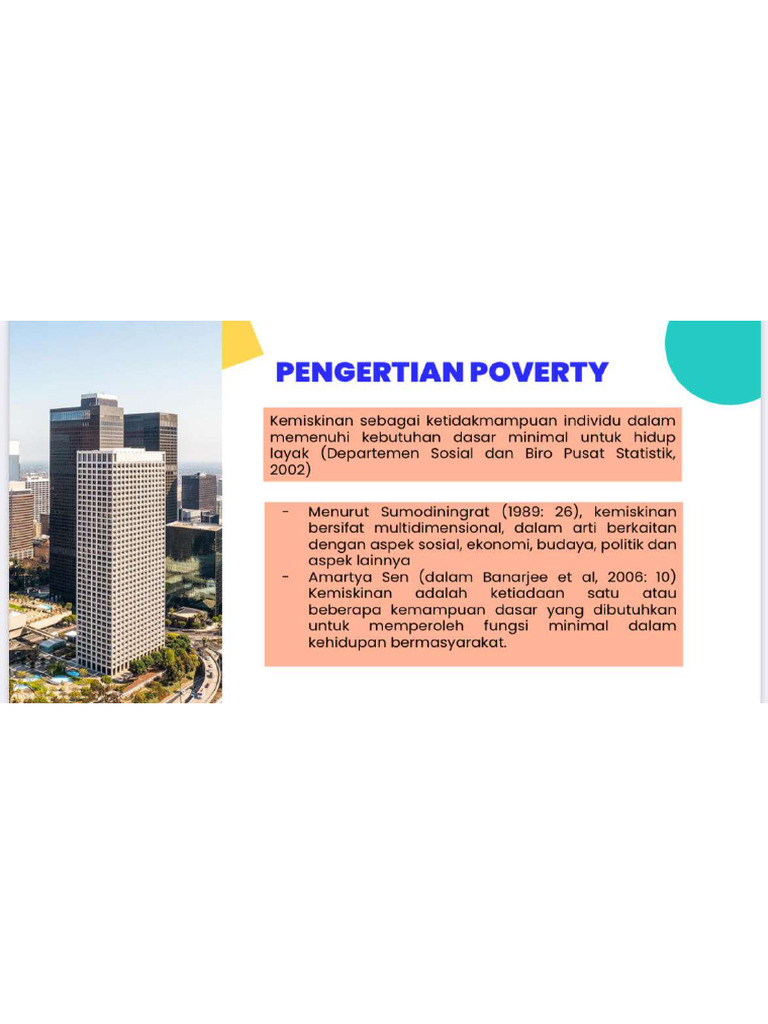 Urban Poverty | PDF