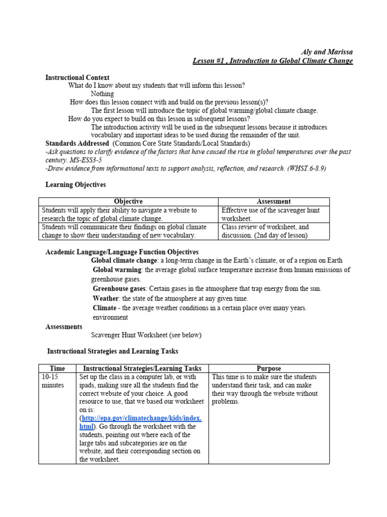 Introduction to Global Climate Change | PDF | Climate Change ...