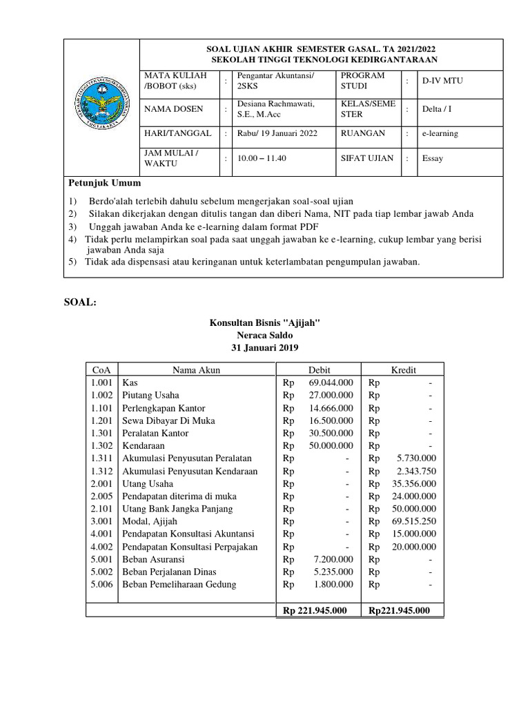 UAS Delta | PDF