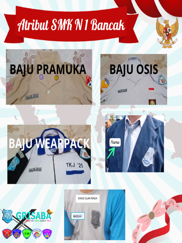 Pemasangan Atribut SMK N 1 Bancak | PDF