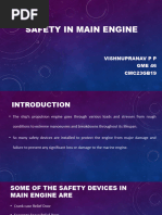 MAIN ENGINE ALARMS AND INTERLOCKS & Engine Monitoring System (CSIM ...