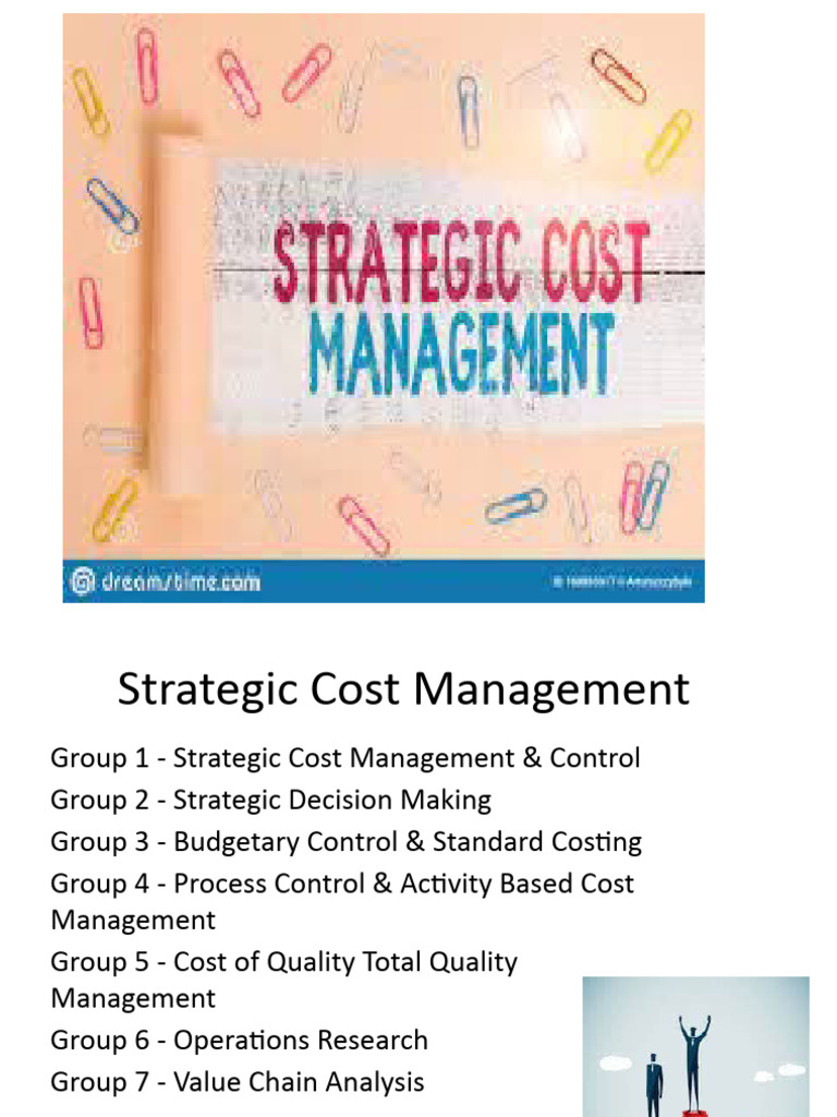 Group 1 Strat Cost MGT Control | PDF | Cost Accounting | Lean Manufacturing