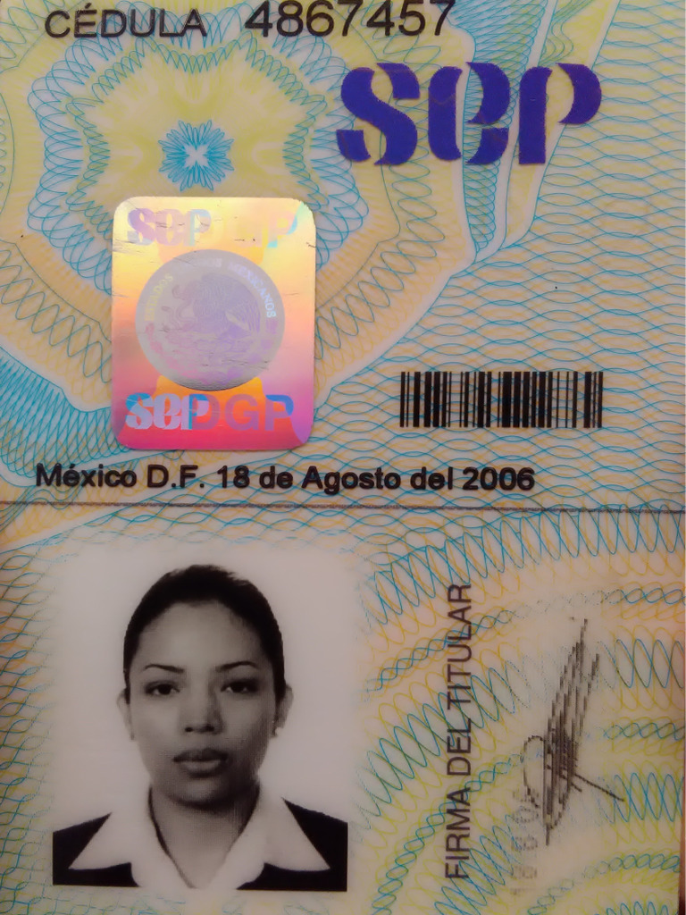 Formato Cedula | PDF