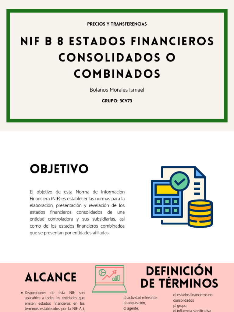 Nif B-8 | PDF | Estado financiero | Contabilidad
