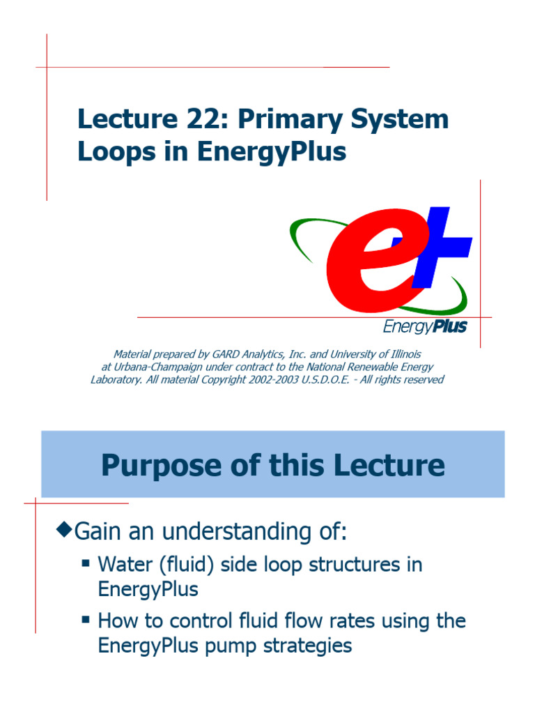 Lecture 22 Primary System Loops | PDF | Heat Exchanger | Water Heating