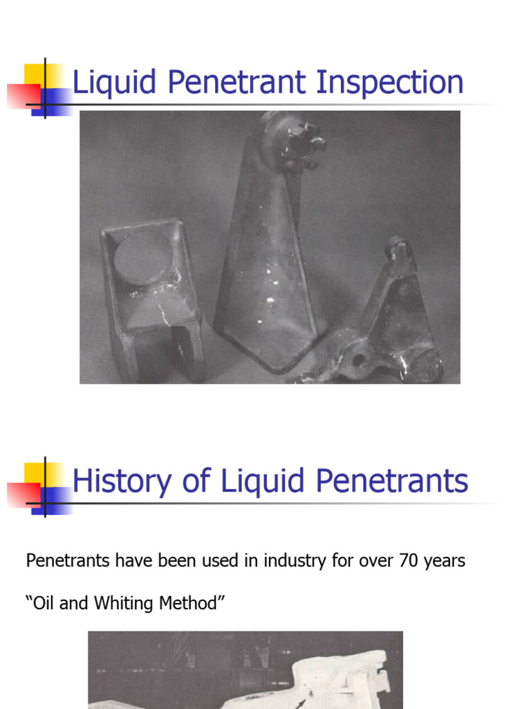 Liquid Penetrant Level 3 | PDF | Visual Acuity | Liquids