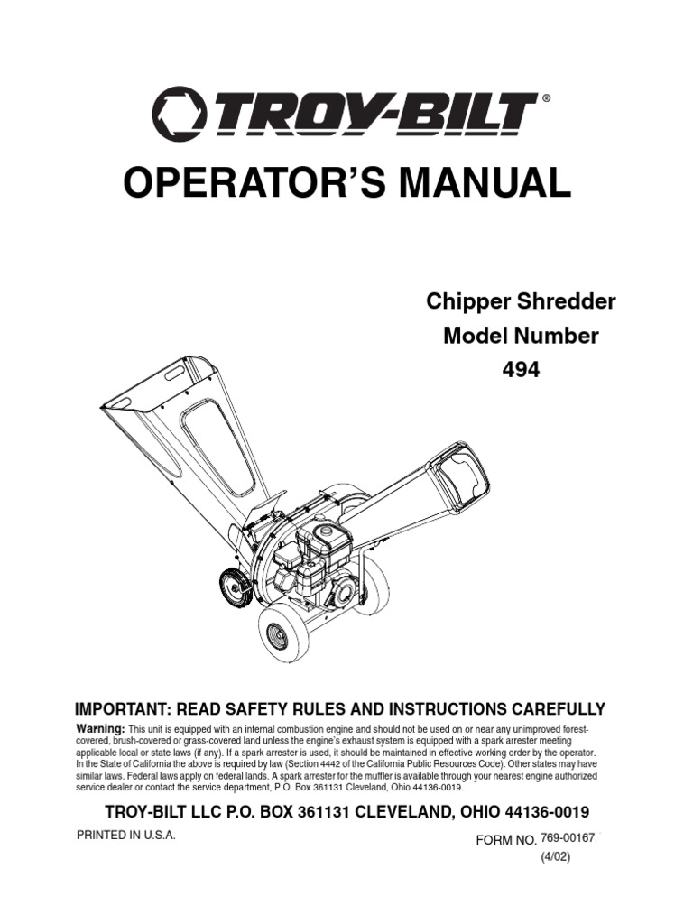 769-00167 | PDF | Screw | Nut (Hardware)