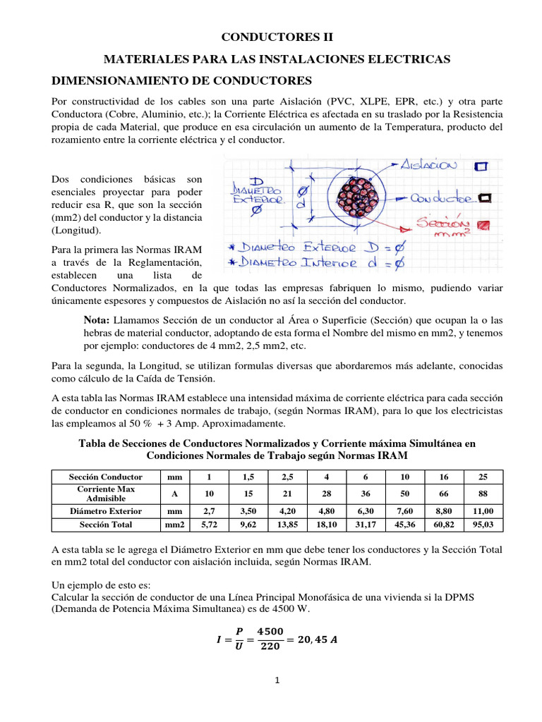 Hit 4 Conductores II- Materiales Para La Instalaciones Electricas | PDF ...