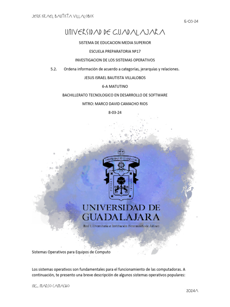 U3 Act9 Jesus Bautista | PDF | Distribución de Linux | Arranque