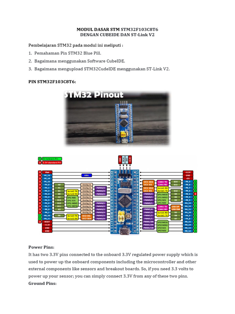 Stm32 Cubeide Course Pdf Source Code Microcontroller
