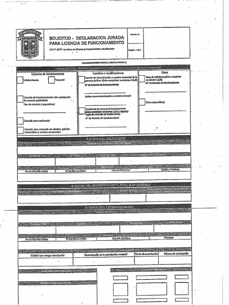 Formatos Indeci | PDF