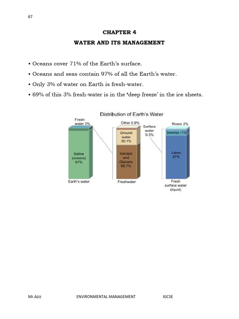 Water Management in Environmental Studies | PDF | Sewage Treatment | Water
