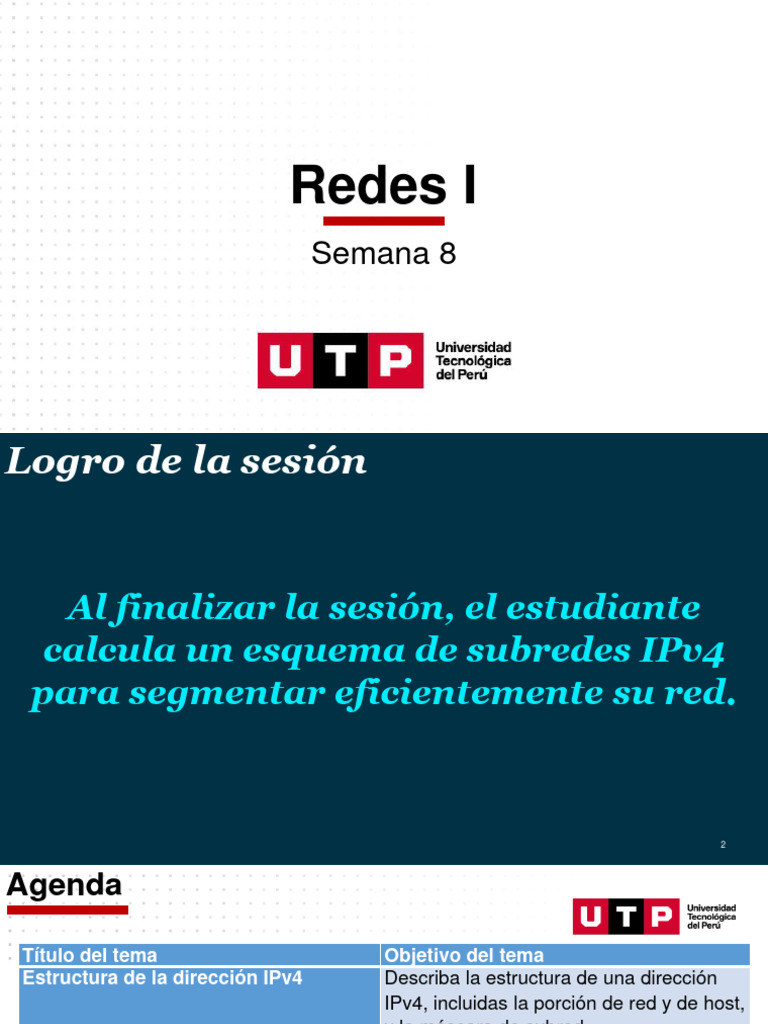 S08 - s8 - Material | PDF | Dirección IP | Transmisión de datos