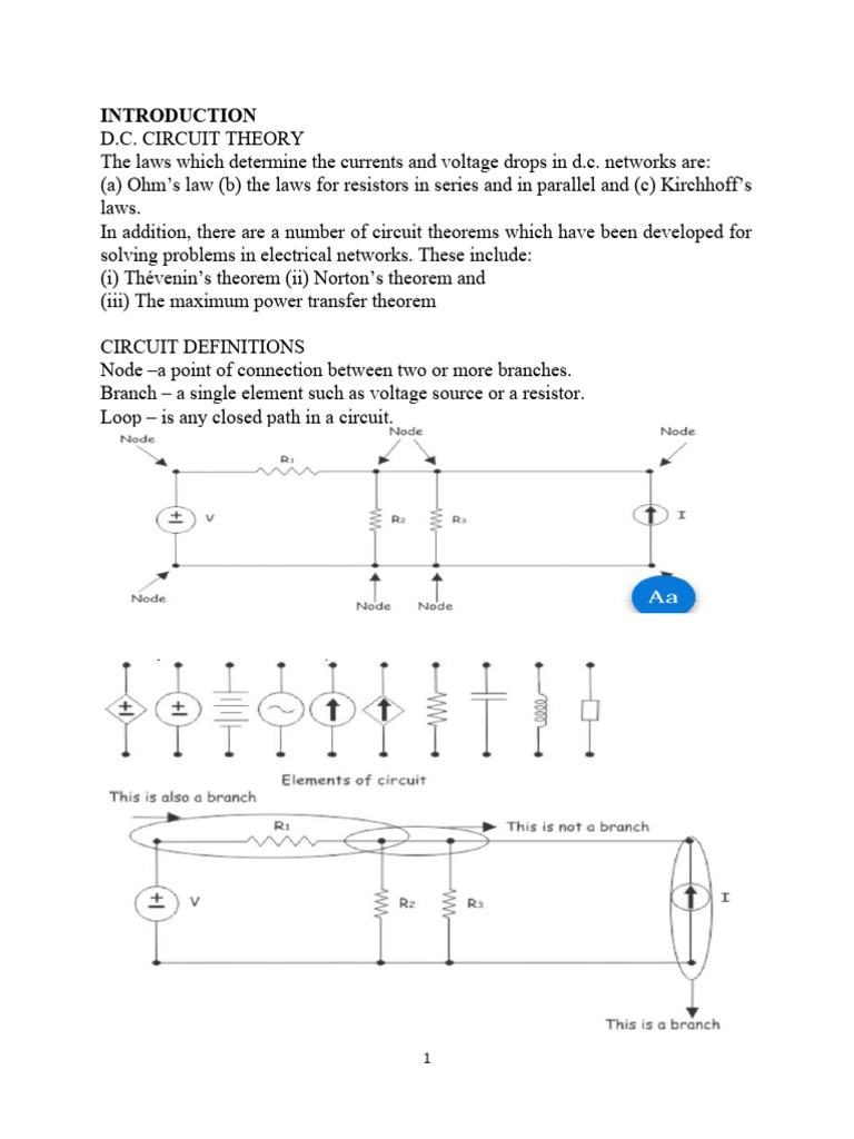 PHY 214a | PDF | Electrical Network | Voltage