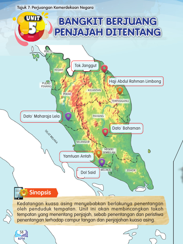 Peta Penentangan Tokoh Tempatan | PDF