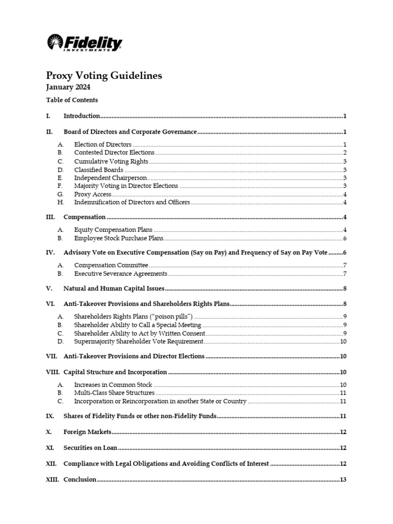 Fidelity_2024_US | PDF | Executive Compensation | Stocks