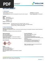 PPC Msds - Cement 1 | PDF | Cement | Waste