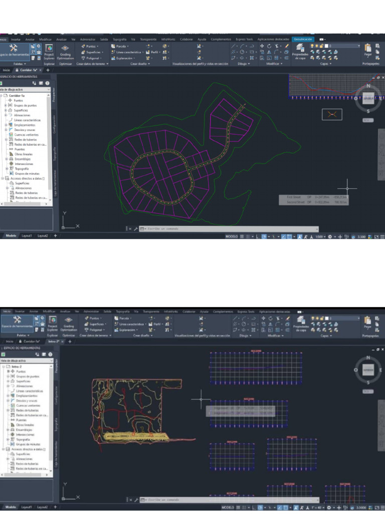 Comando Básicos Civil 3D | PDF