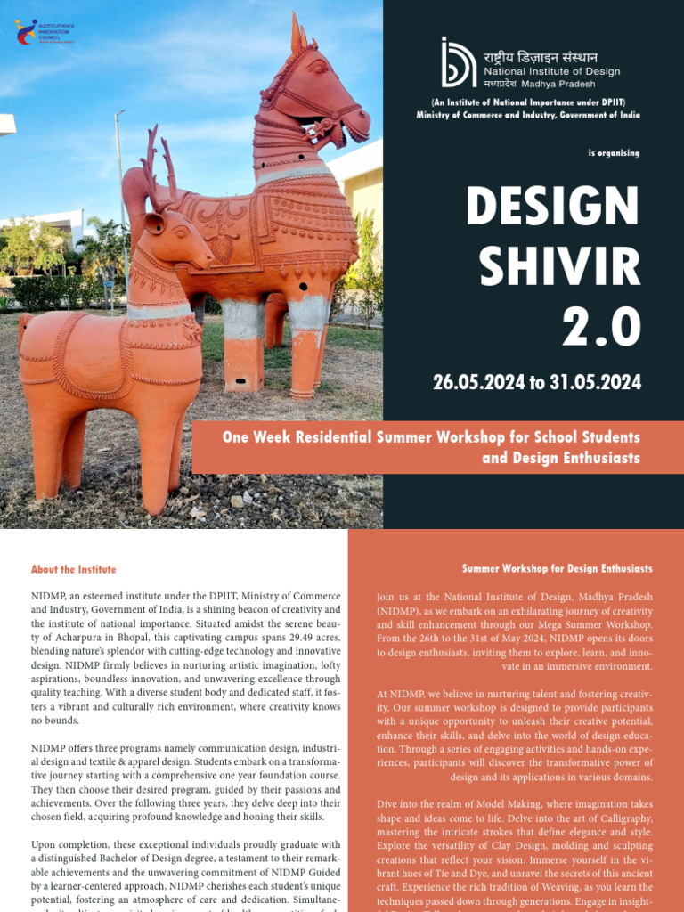 Design Shivir 2.0 Brochure | PDF | Cognition | Cognitive Science