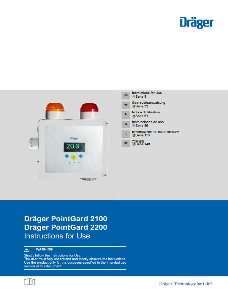 Pointgard 2100 2200 Extract Ifu en | PDF