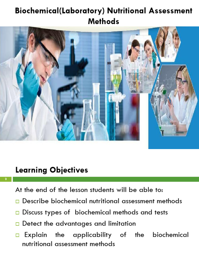4-Biochemical Nutritional Assessment | PDF | Vitamin B12 | Anemia
