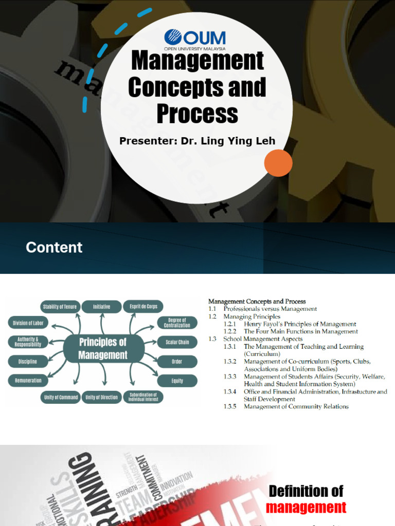 Module 1 Management Concepts and Process | PDF | Cognition | Business