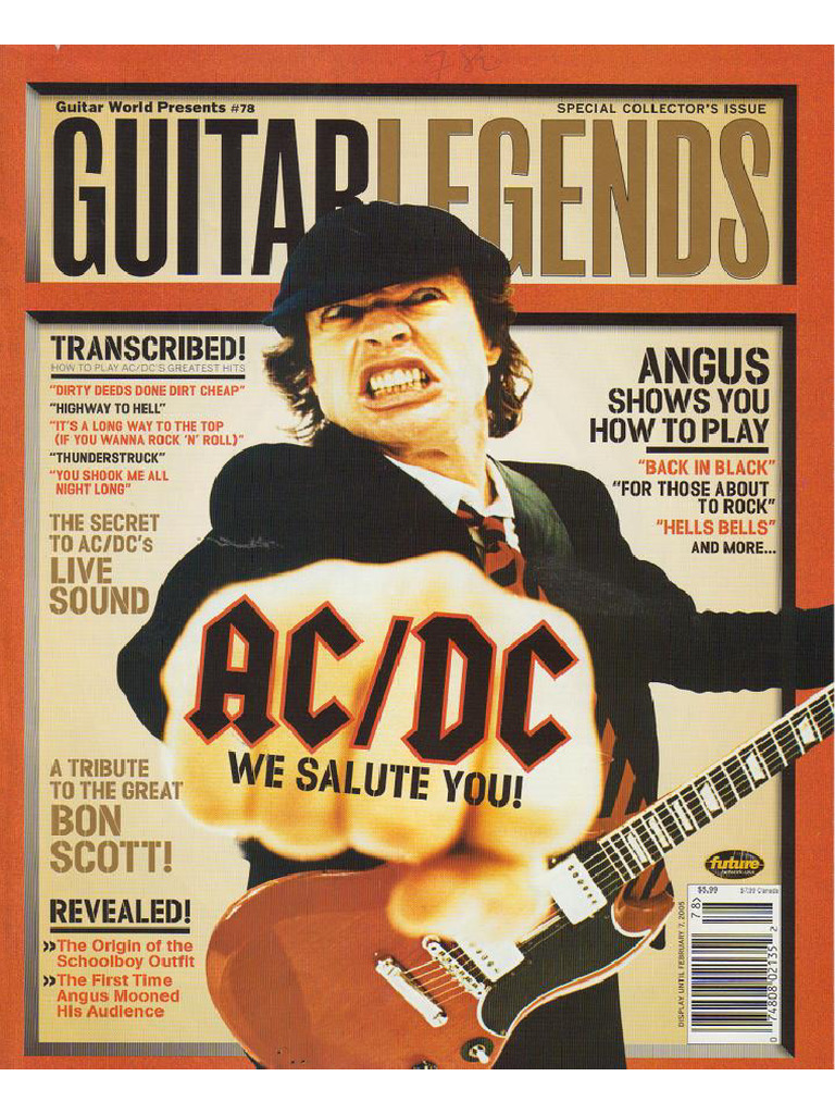 Guitar Legends AC DC | PDF