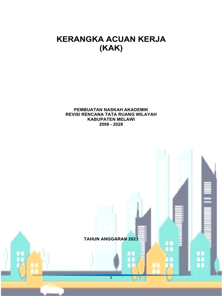 Kak Rtrw Melawi 2023 | PDF
