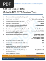 Static GK by Parcham - English - 1660731858 | PDF