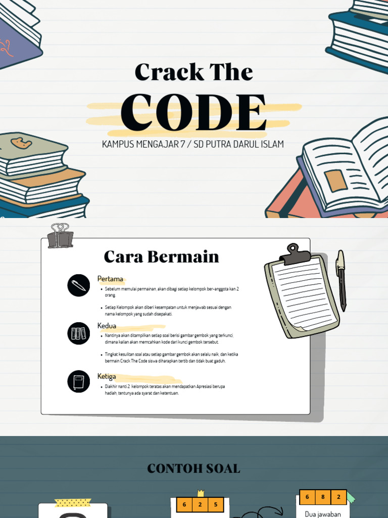 Games Crack The Code | PDF