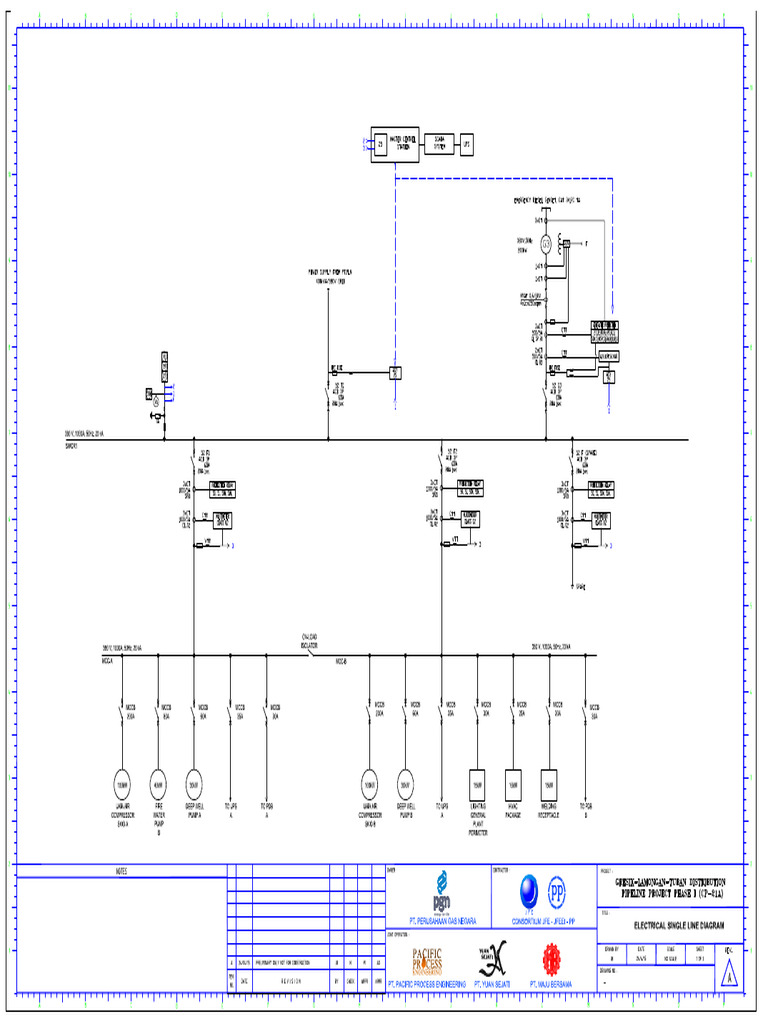 Attachment-E.1 - Single Line Drawing | PDF