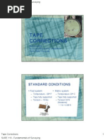 Fundamentals of Surveying Correction On Taping Sample Problems | PDF ...