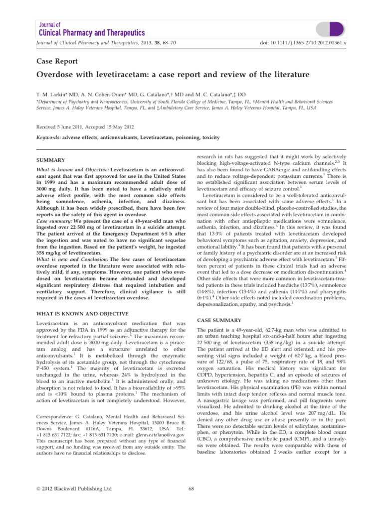 Case Report | PDF | Drugs | Pharmacology