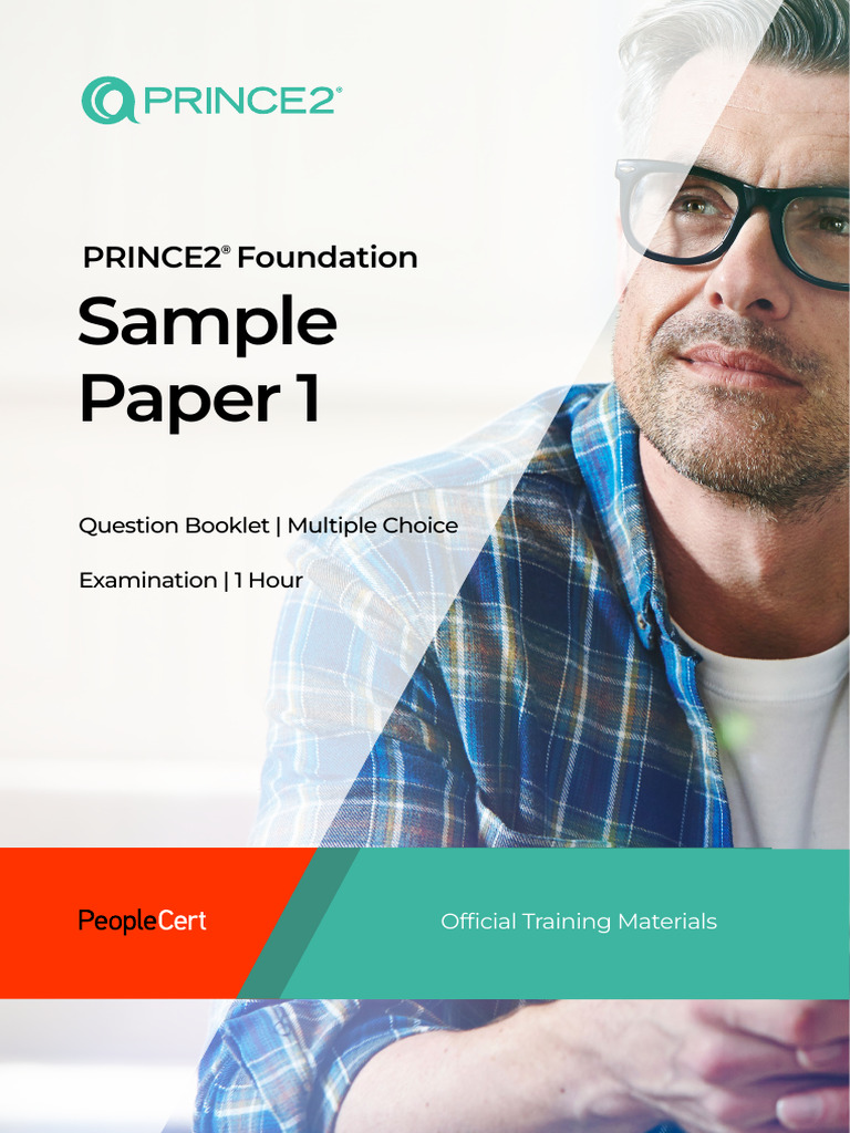 PRINCE2 Foundation Sample Paper1 Digital | PDF | Project Management | Risk PRINCE2 Foundation Sample Paper1 Digital | PDF | Project Management | Risk