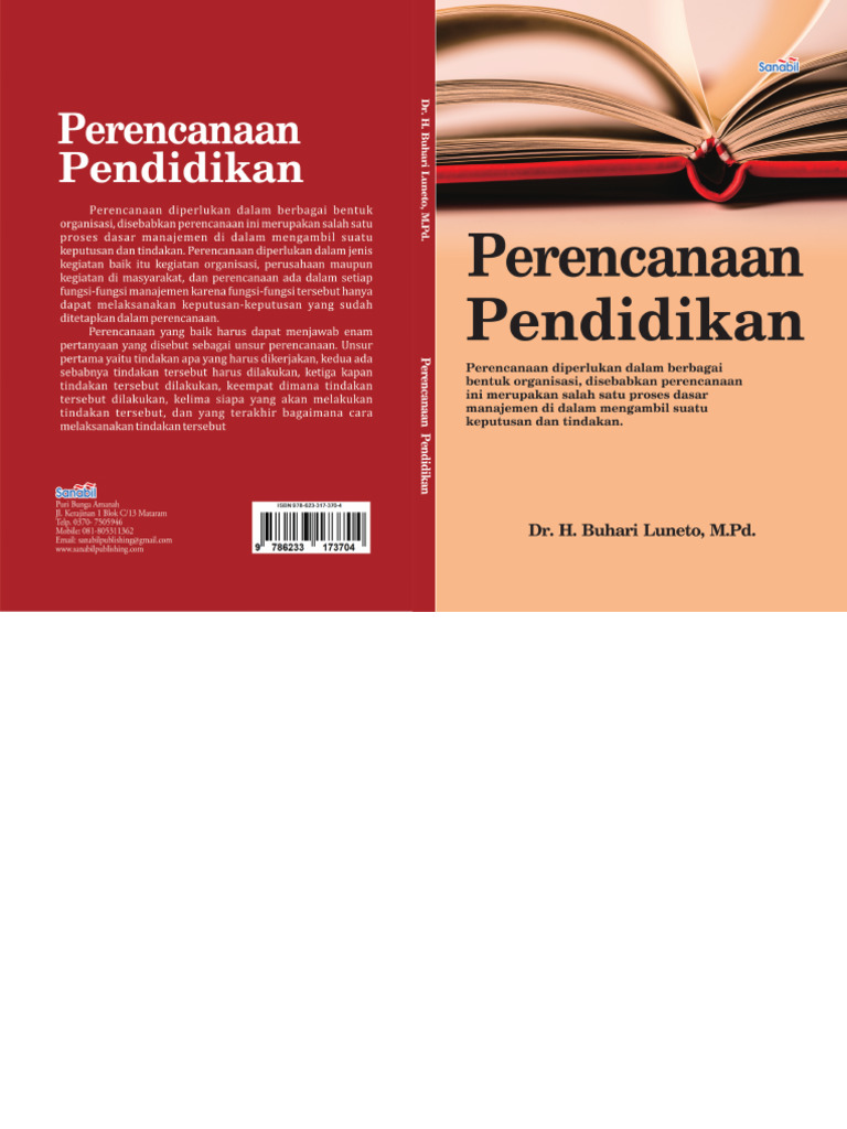 Buku - Perencanaan Pendidikan | PDF