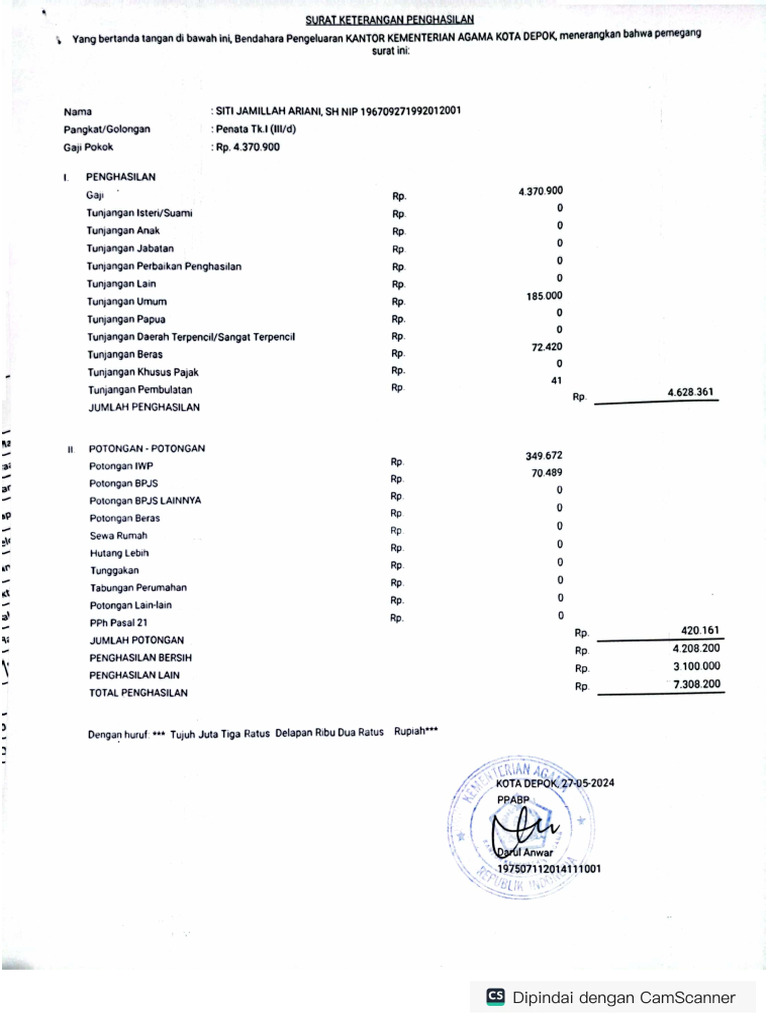 Gaji | PDF