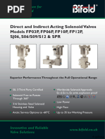 Bifold FP06P Solenoid Valve Overview | PDF | Valve | Electrical Wiring