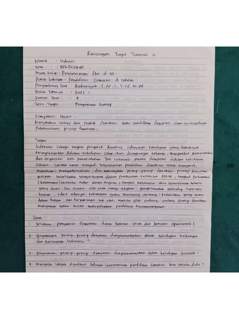 Tugas 3 PKN, 1 | PDF